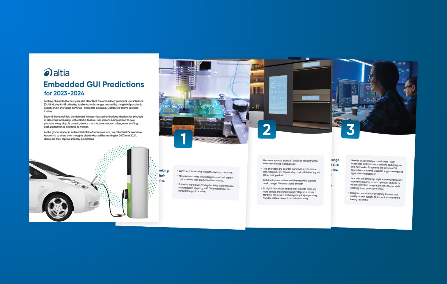 Altias Embedded Gui Prediction Report Altia User Interface Design Tools And Gui Software